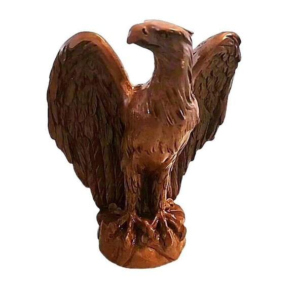 Accents | Vintage Brown Eagle Figurine Red Mill Mfg Usa 1994 From Resin ...